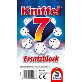 Kniffel 7, Einzelblock 70 Blatt | Schmidt Spiele® Shop